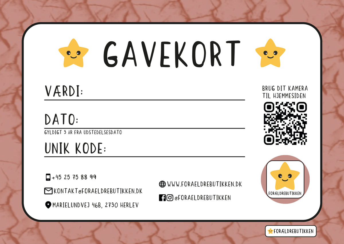 Digitalt Gavekort til Piktoplan