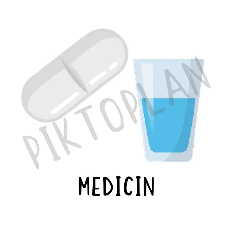 Piktogram - Medicin – Piktoplan