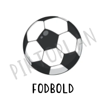 Piktogram - Fodbold – Piktoplan