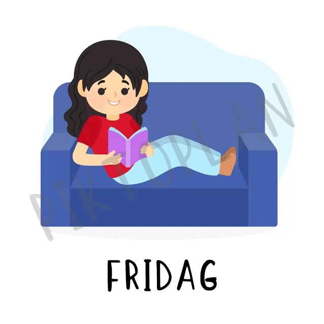 Piktogram - Fridag – Piktoplan