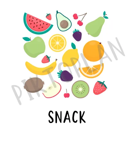 Piktogram - Snack – Piktoplan